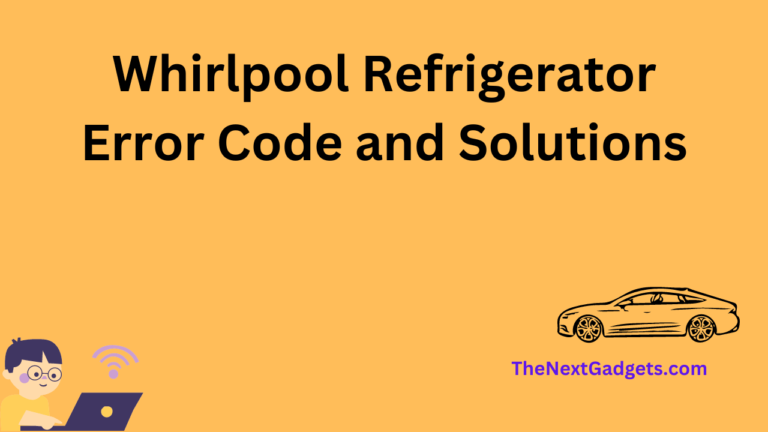 LG Refrigerator Error Code List and Solutions