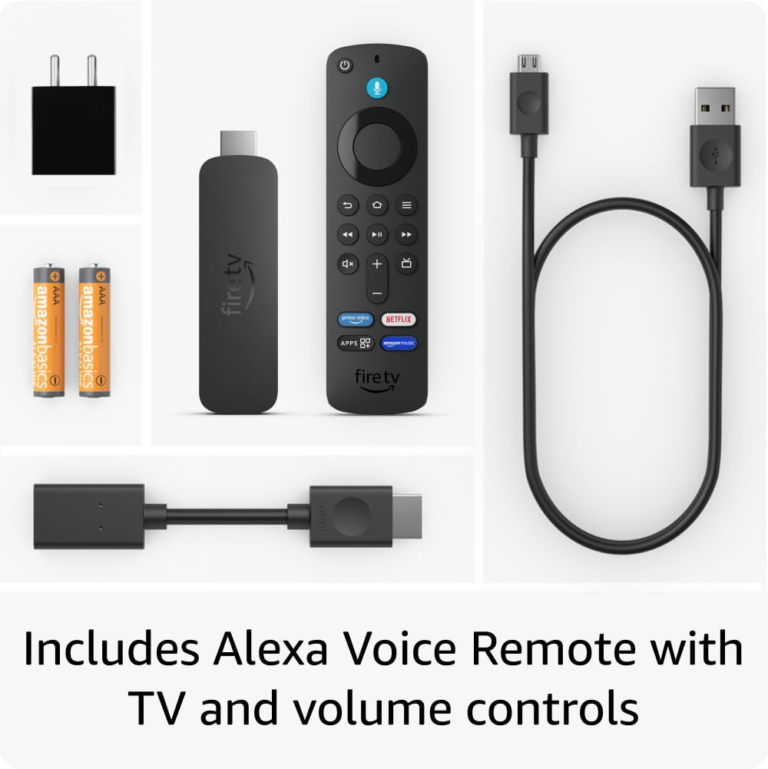 Amazon Fire TV Stick 4K: Stream 4K Ultra HD with Dolby Atmos and Alexa